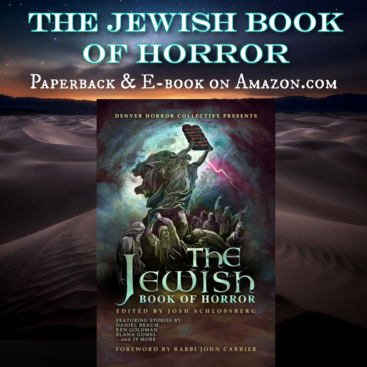 Behold: THE JEWISH BOOK OF HORROR on Amazon Today! | Denver Horror ...