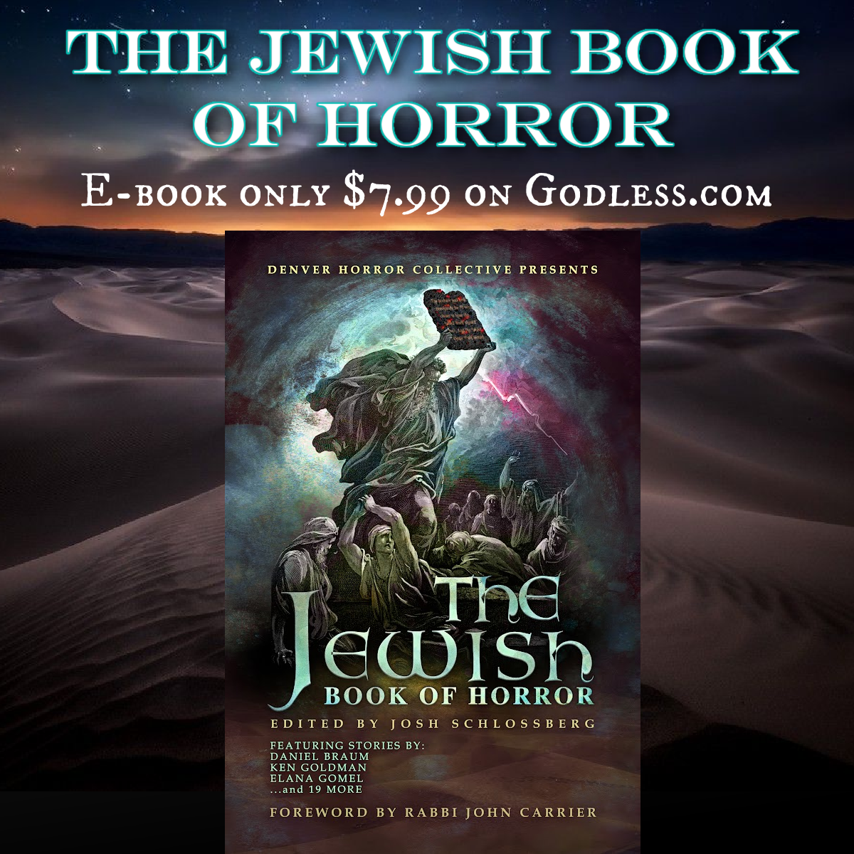 THE JEWISH BOOK OF HORROR E-BOOK $7.99 AT GODLESS.COM | Denver Horror ...
