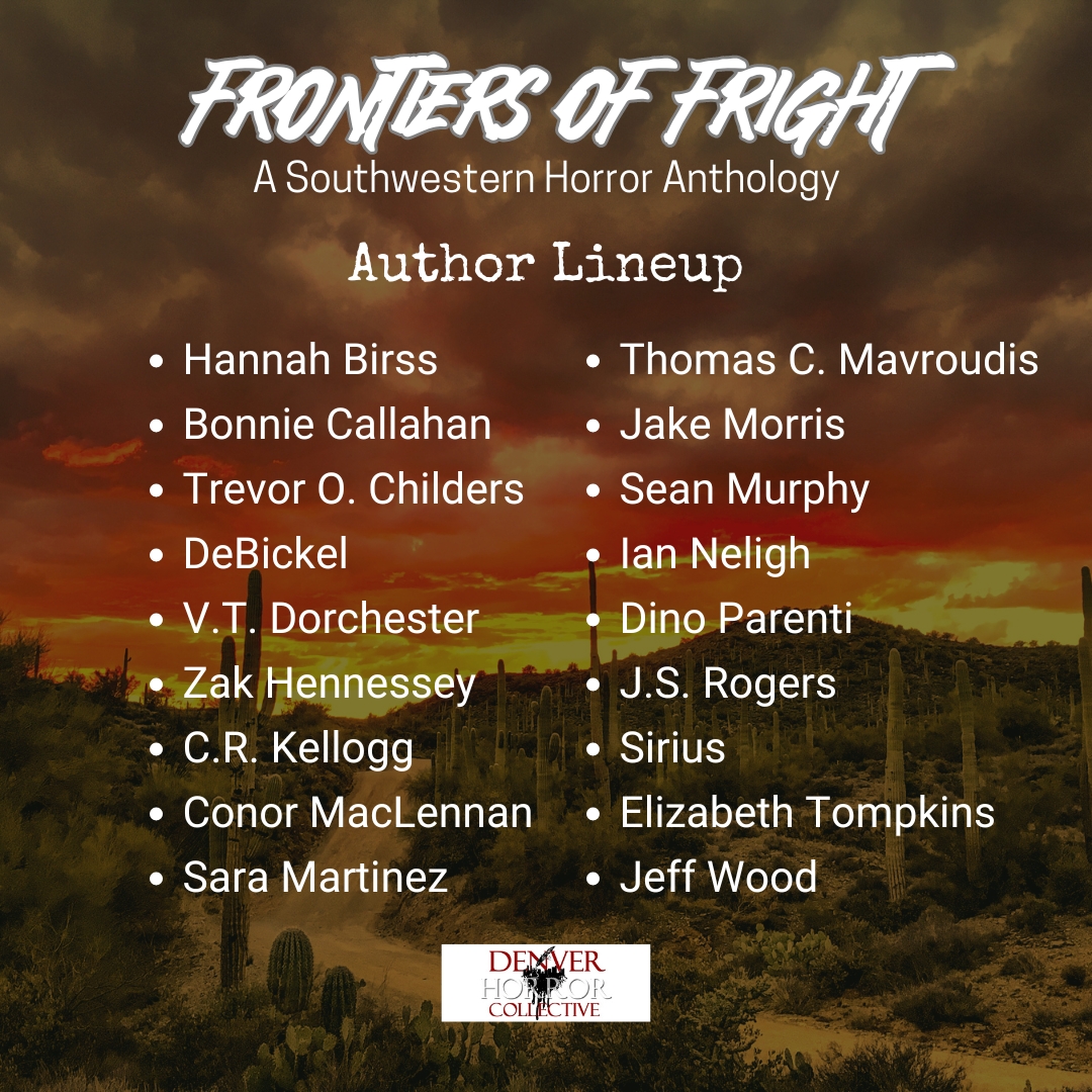 FRONTIERS OF FRIGHT: A Southwestern Horror Anthology | Denver Horror ...